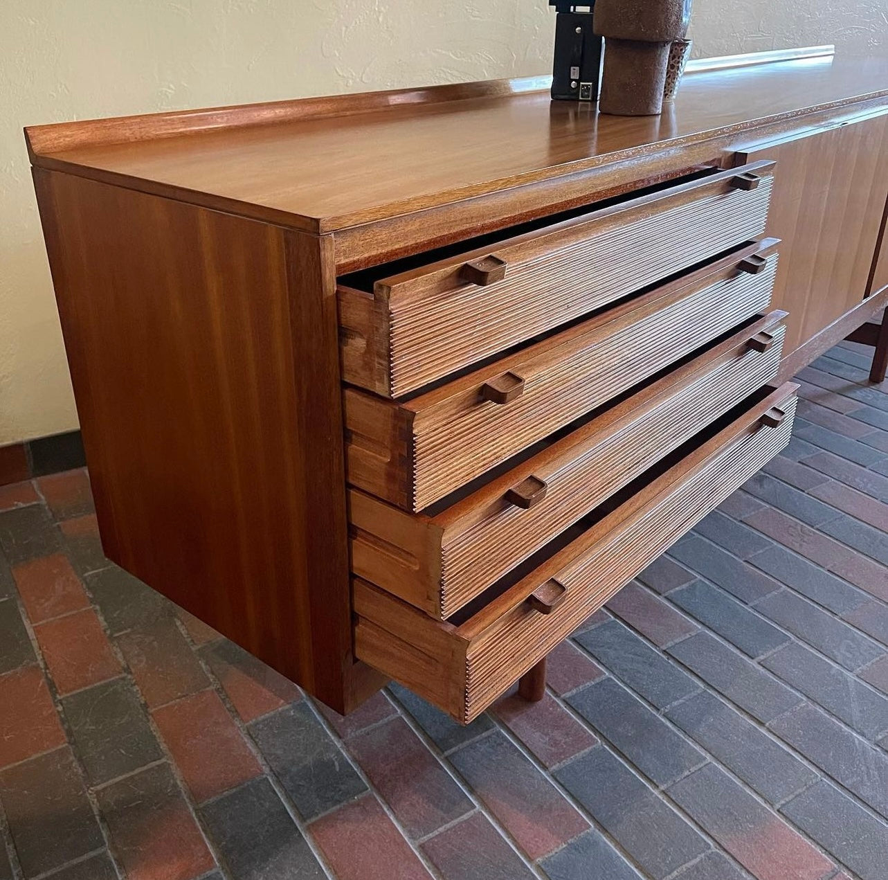Robert Hamilton HERITAGE Teak Sideboard | Credenza by Archie Shine - Mr ...