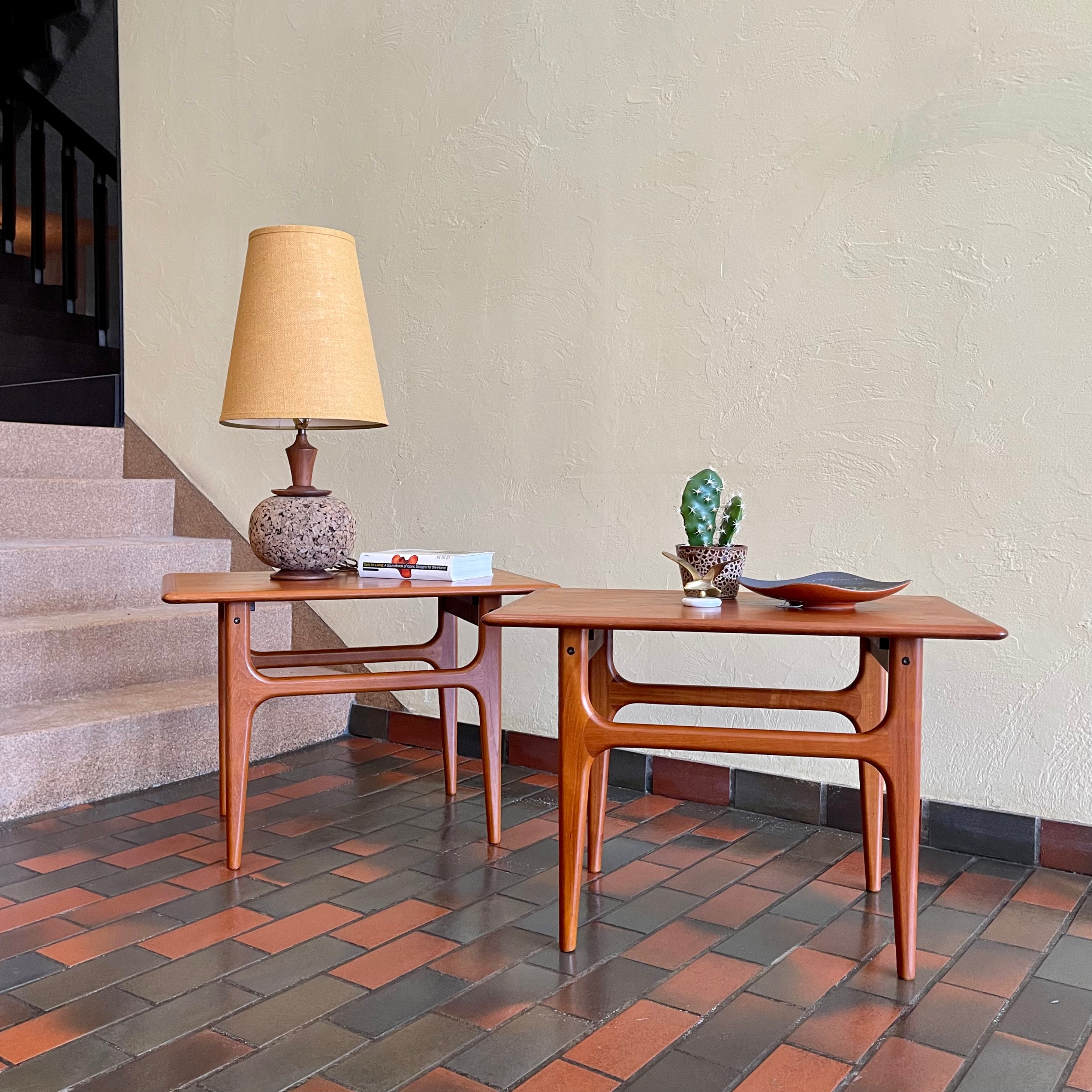 On Hold-Teak TRIOH MADE IN DENMARK Side-tables | Mr. Mansfield Vintage ...